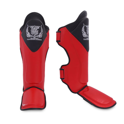 Top King "Pro" Full Leather Shin Guards – OTM Fight Shop